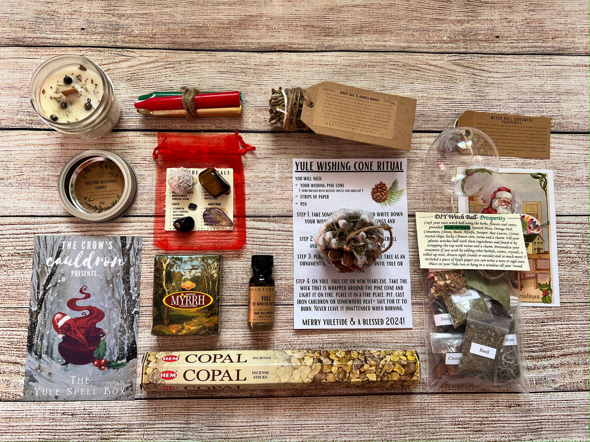 Yuletide Spell Box – The Crow's Cauldron