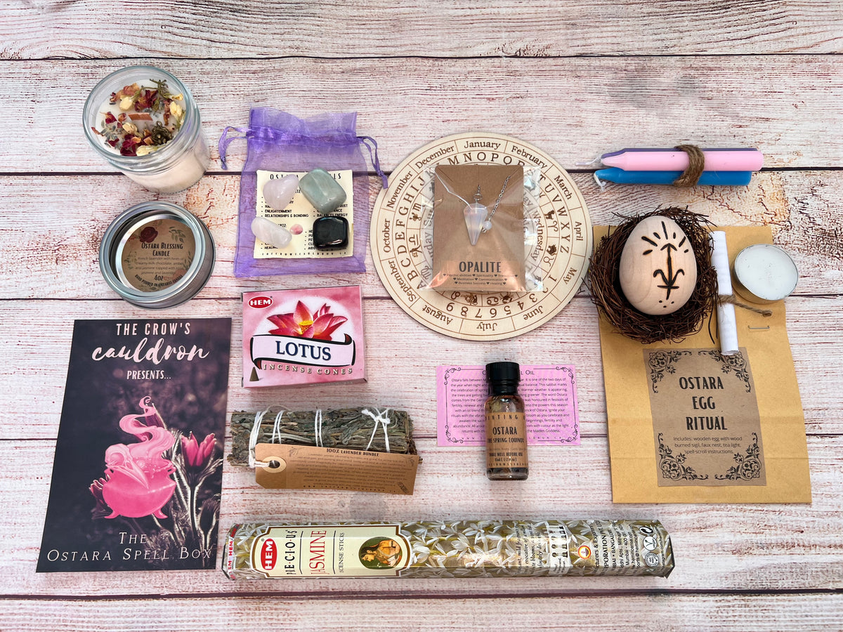 Ostara Spell Box – The Crow's Cauldron